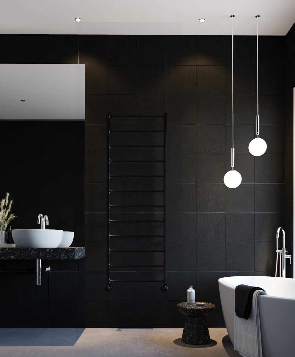 12 Bar Hydronic Heated Towel Rails - HR3 Model - Hydrotherm Towel Rails